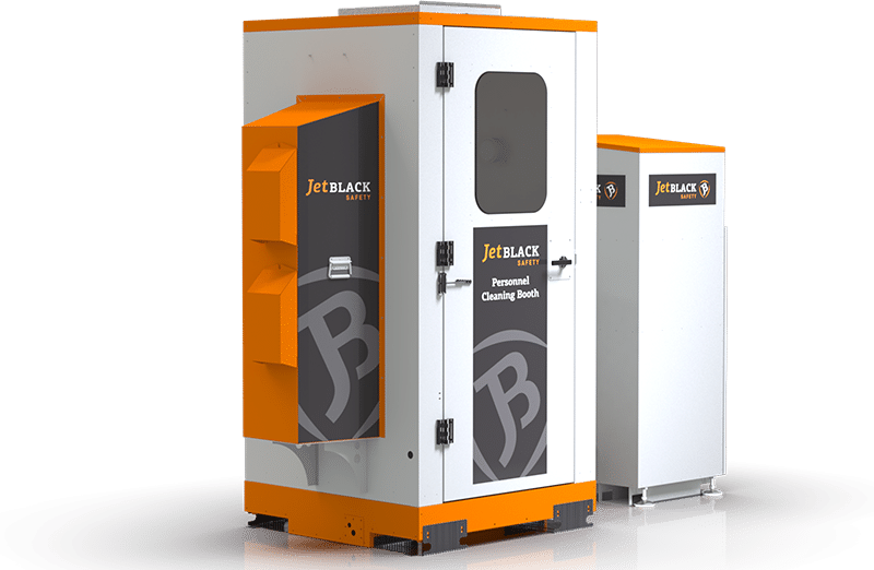 Luftdusche: Personenreinigung ohne gefährliche Druckluft